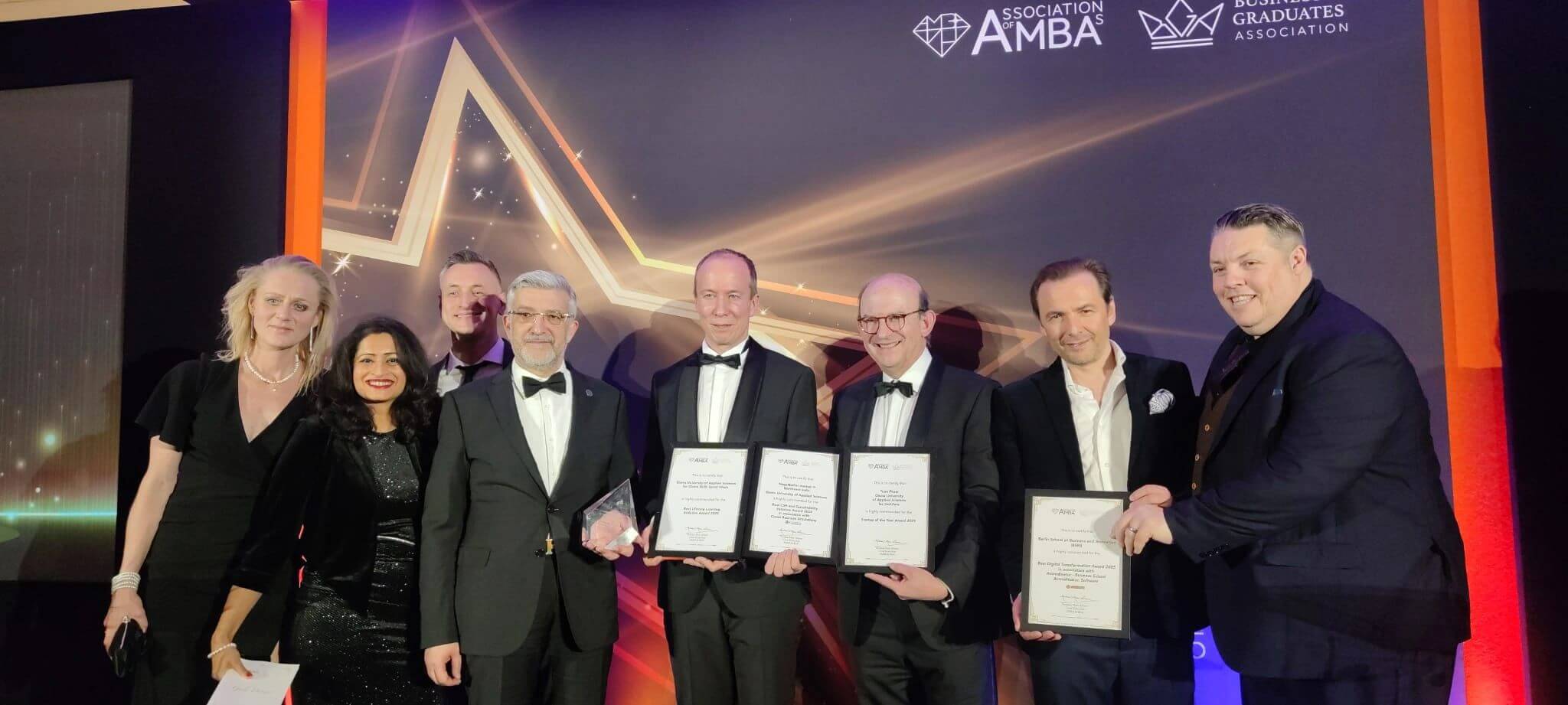 Gisma University of Applied Sciences Shines at the Prestigious AMBA ...